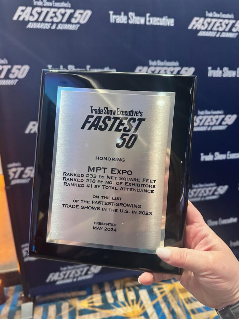 AGMA Wins First Place in Trade Show Award for MPT Expo – American Gear ...